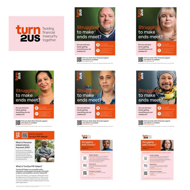 Order Turn2us Promotional Materials | Turn2us